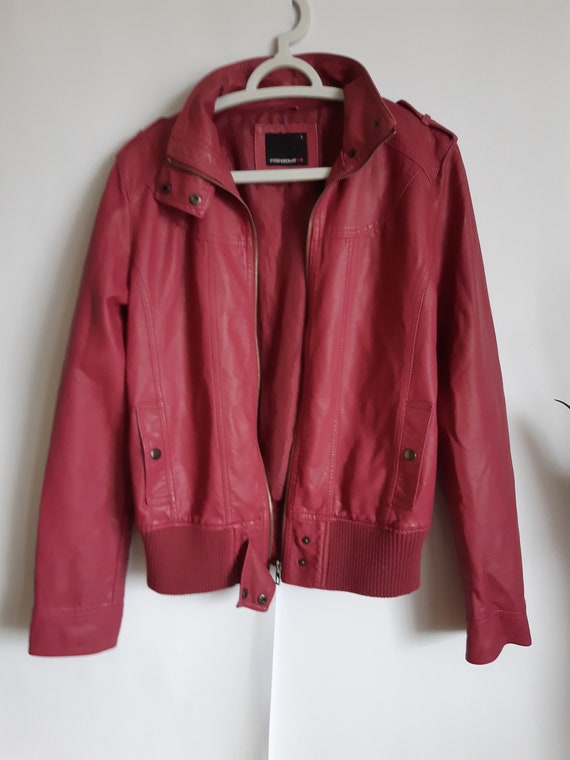 Women's pink Jacket/ Cool weather jacket/Jacket with | Etsy