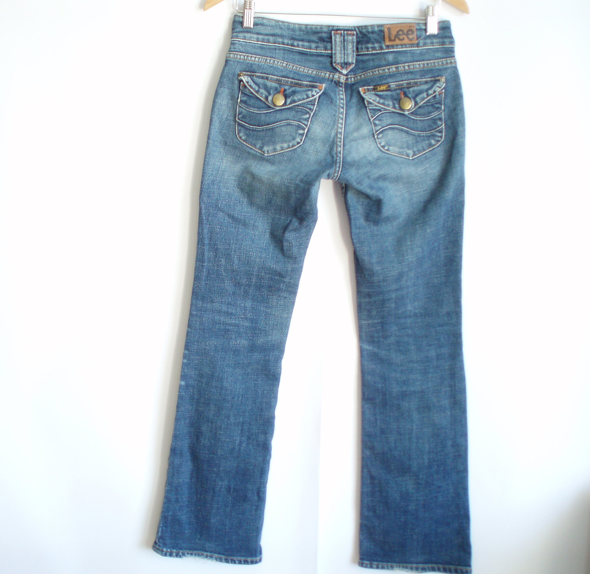Vintage Men's Blue Jeans/ With Metal Button Jeans/ With - Etsy