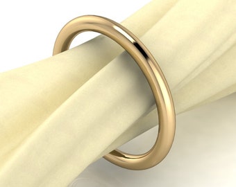 Plain Wedding Ring - Etsy