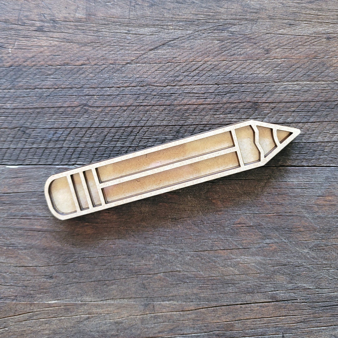 DIY Pencil Shaker Sign Craft Kit - Back to School Tray Decor, Home ...