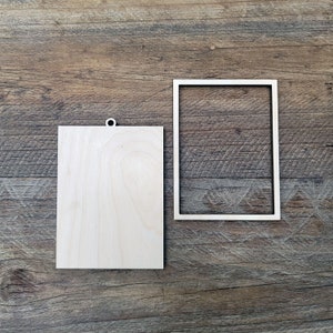 Rectangle DIY Frame Kit for Photos - Resin Crafts - Ornaments - Picture ...