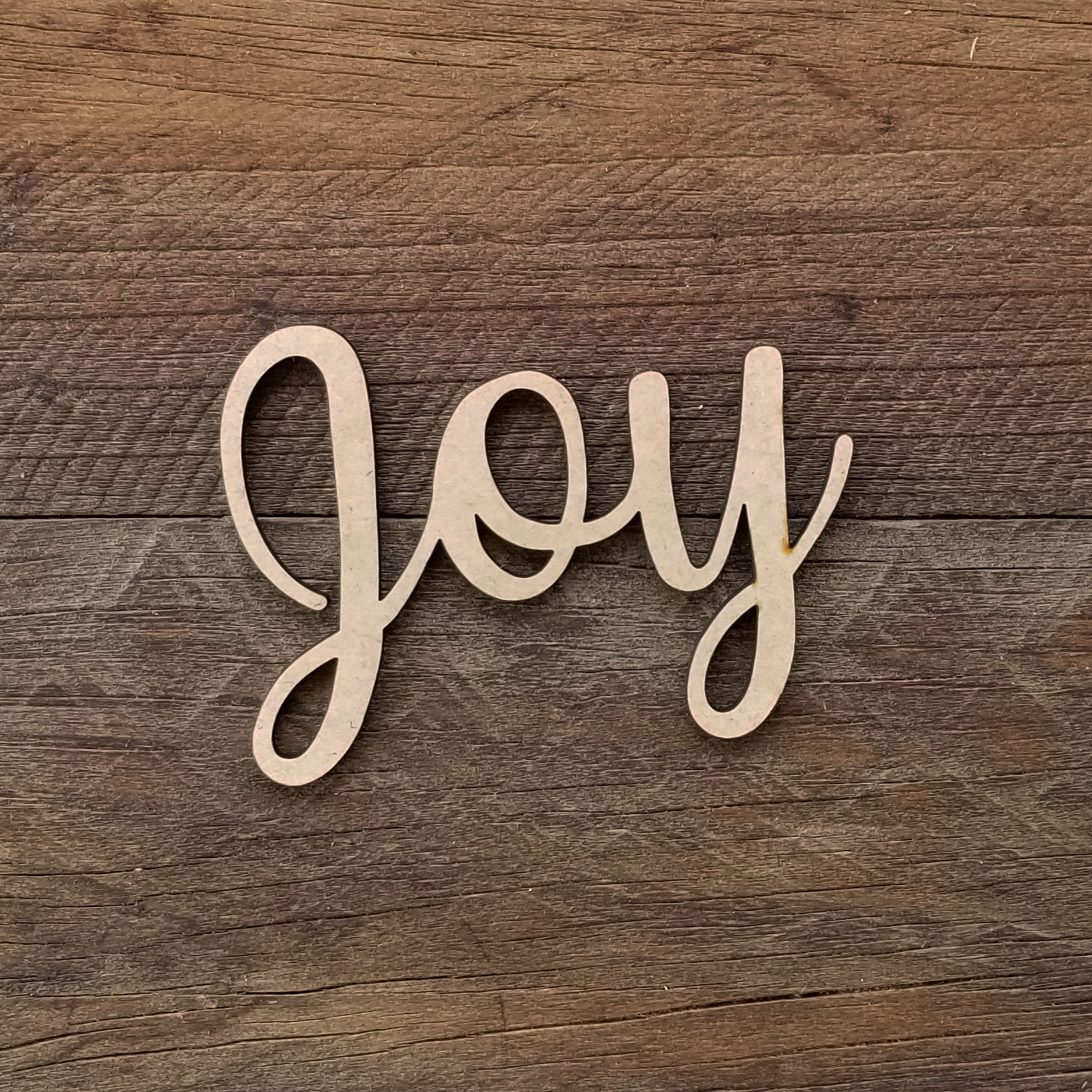 Joy Script Word Laser Cut MDF Multiple Sizes DIY Wall Art - Etsy