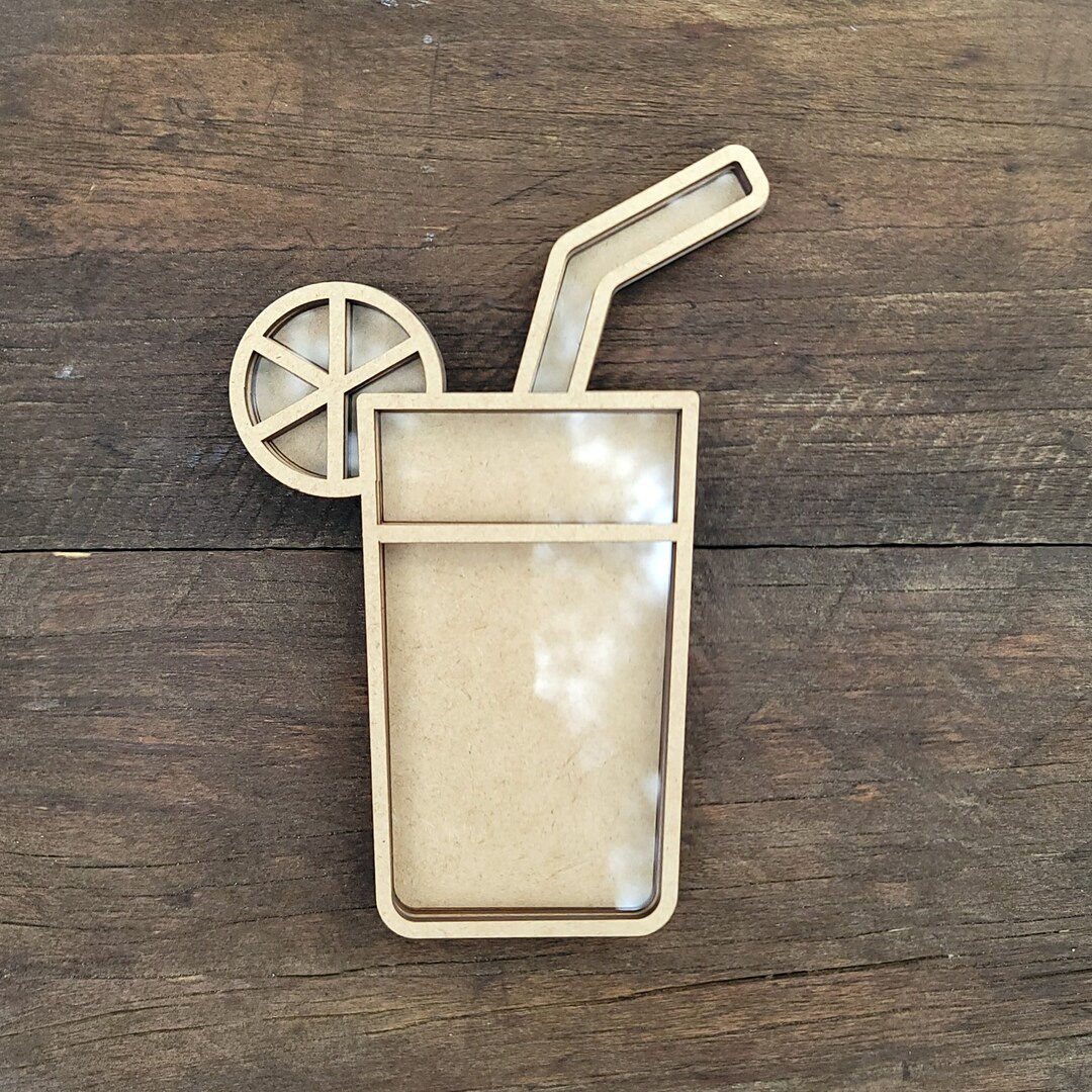 DIY Lemonade Shaker Craft Kit: Tropical Home & Party Decor - Etsy