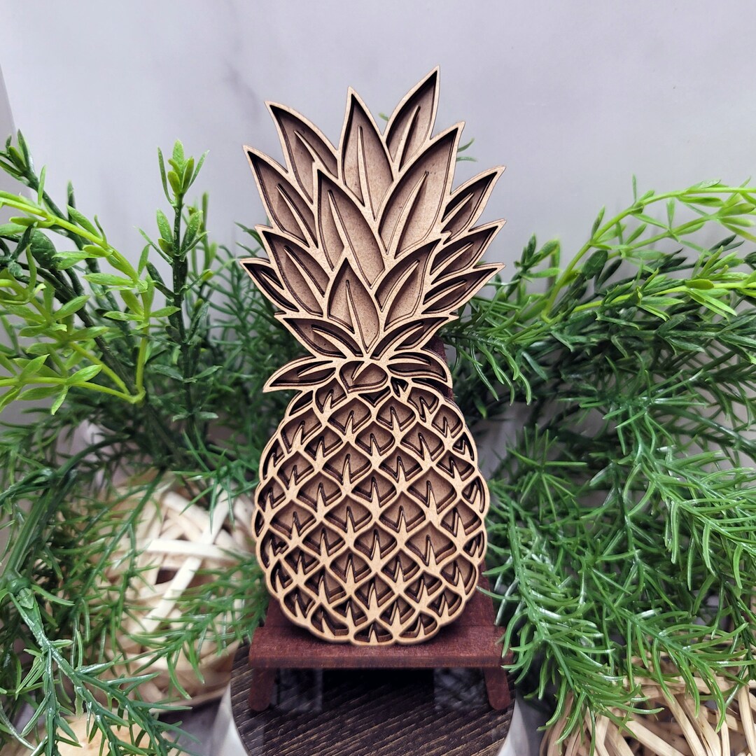DIY Pineapple Shaker Craft Kit: Tropical Decor & Door Hanger - Etsy