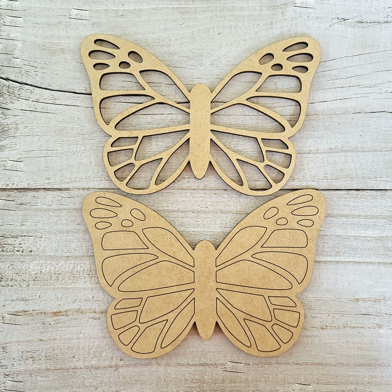 3D Butterfly MDF Shape: Craft Base for Wreaths & Decor - Etsy