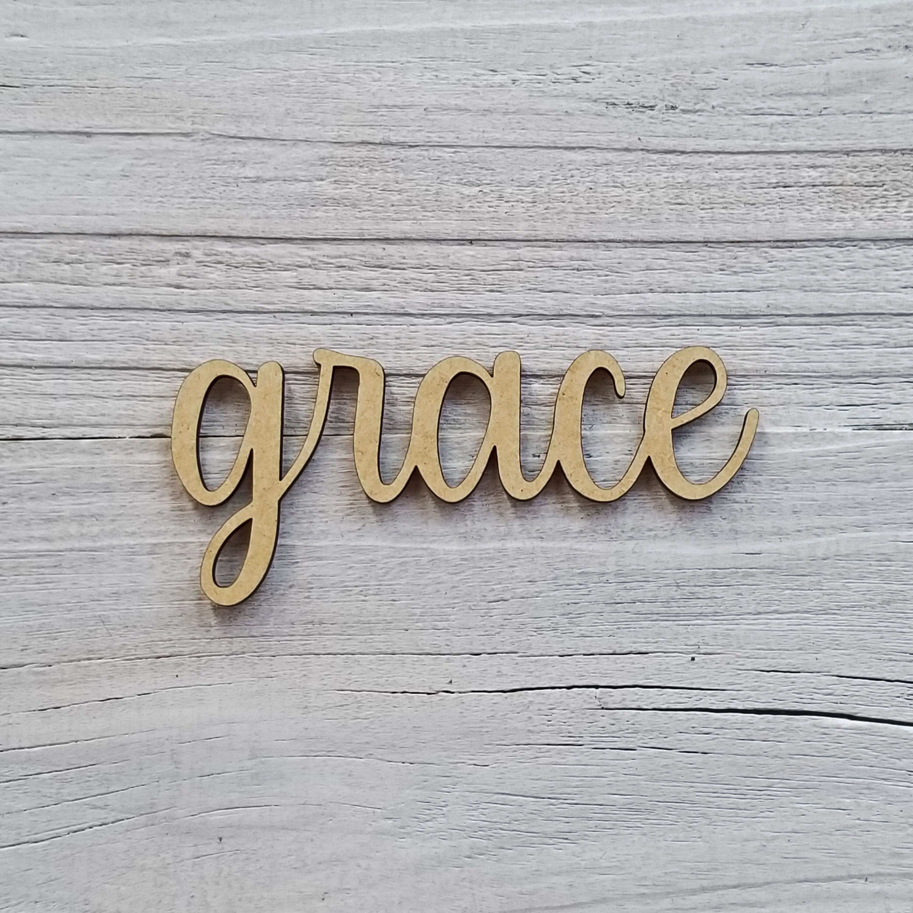 Grace Script Word Laser Cut MDF Multiple Sizes DIY Wall Etsy grace-script-word-laser-cut-mdf-multiple-sizes-diy-wall-etsy