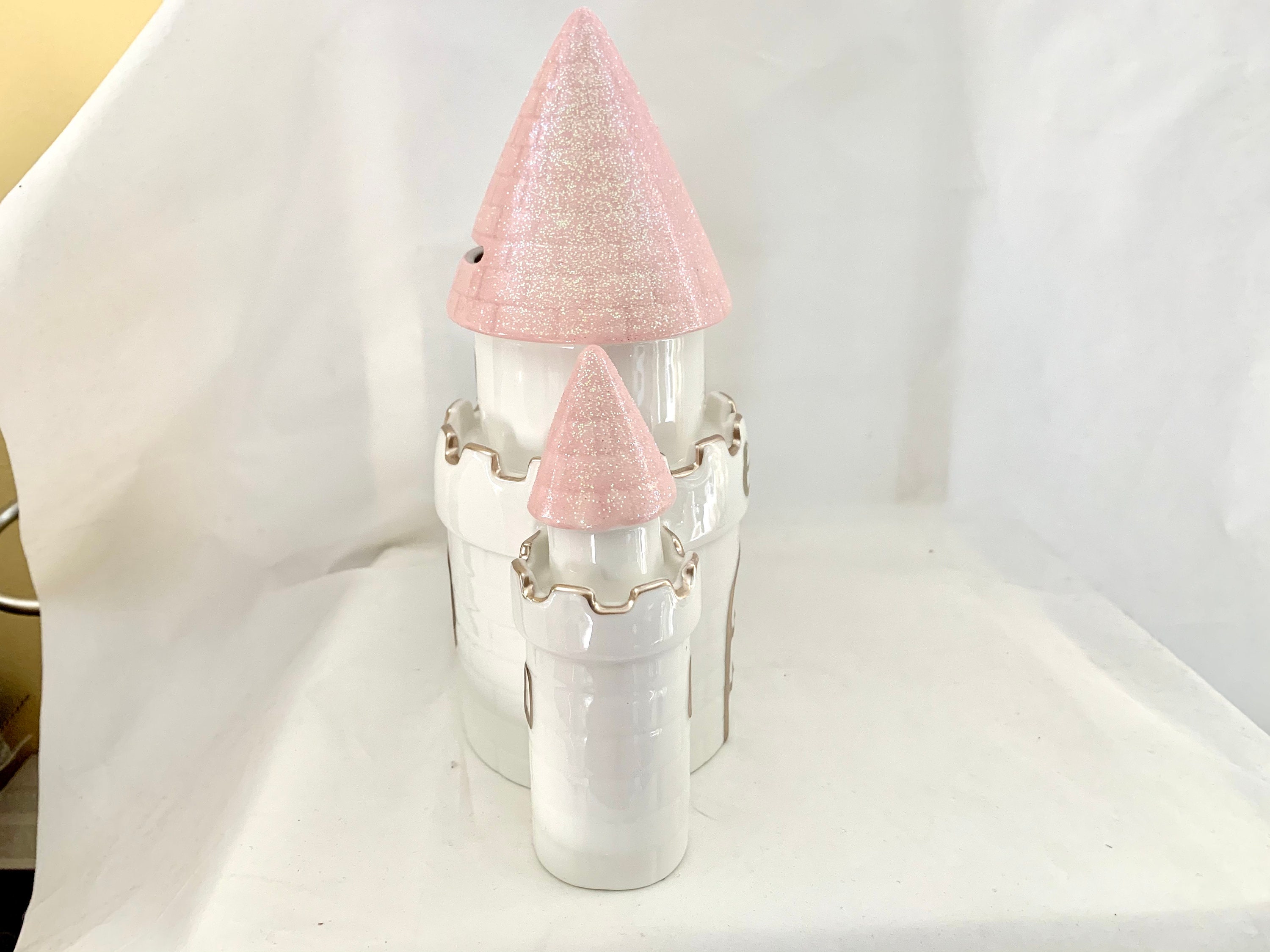 Frozen Personalized Large White Castle Piggy Bank - munimoro.gob.pe