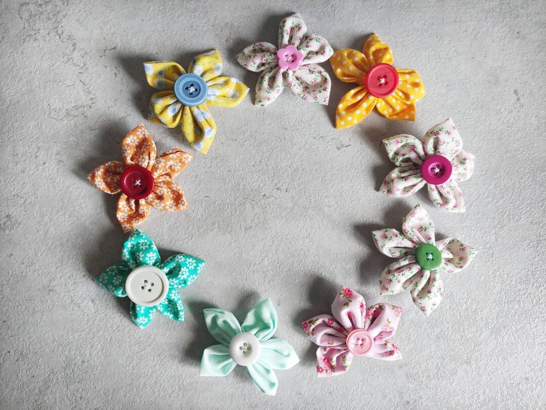 Flower Hair Clip | Floral Hair Clip | Girls Hair Accessory | Flower ...