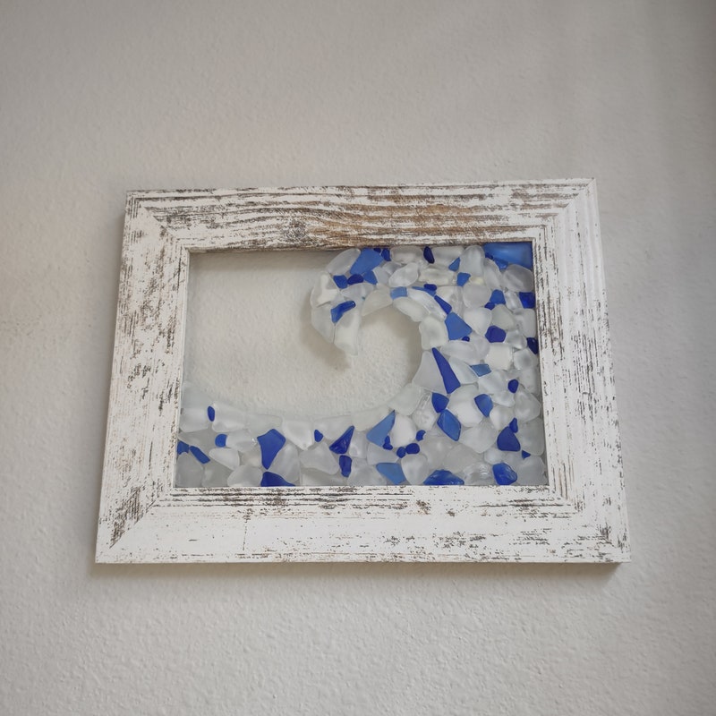Sea Glass Frame - Etsy