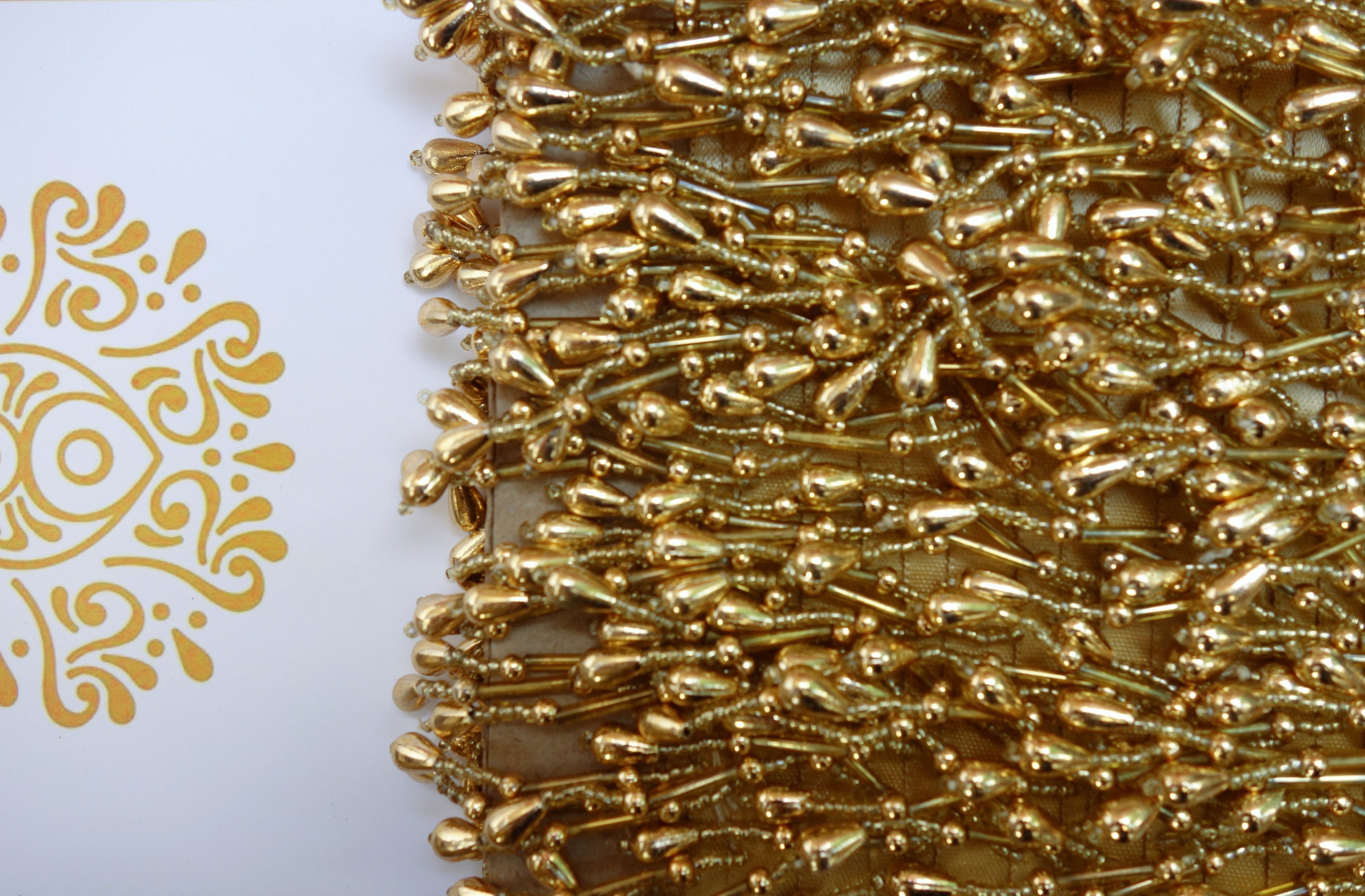 6 Yard Golden Color Fringe Lace Gold Colour Fringes Trim - Etsy