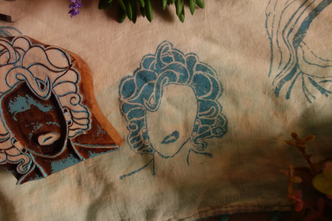 Madonna Textile Pattern Wooden Stamps From India for Block Printing ...