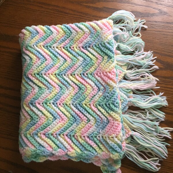 Pastel Blanket - Etsy