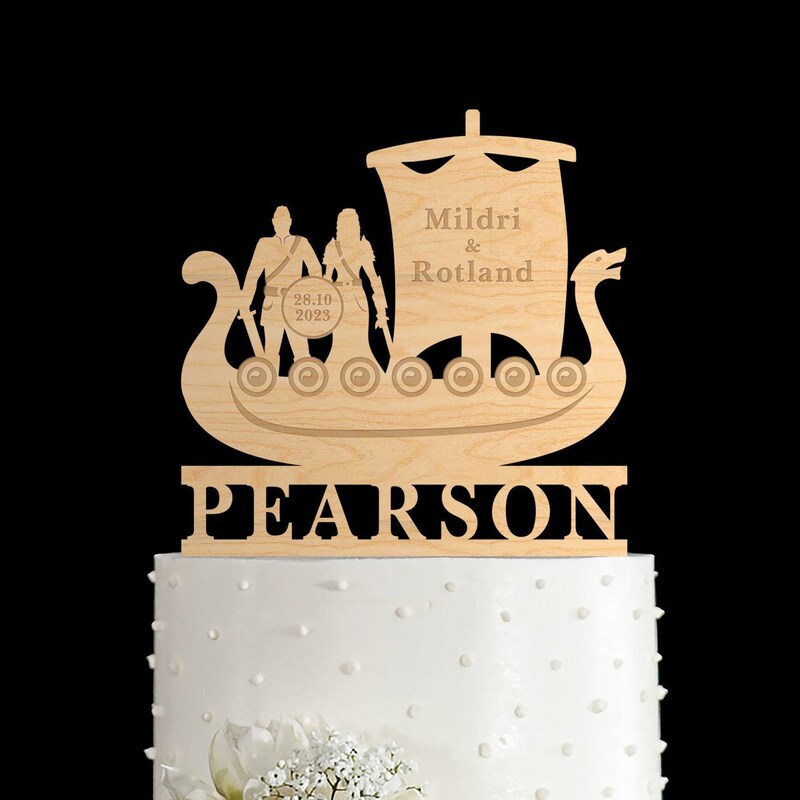 Ship Cake Topper - Etsy