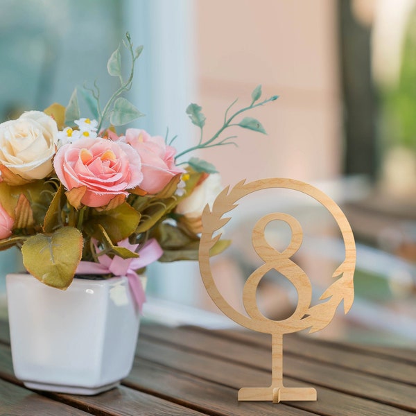 Table Numbers Wooden - Etsy