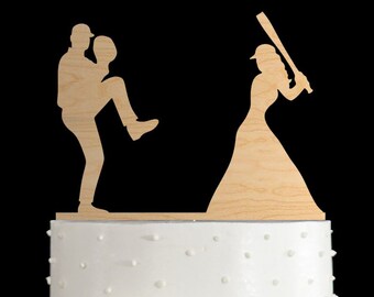 Baseball Wedding Topper | Etsy