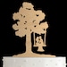Tree Swing Cake Topper,tree Cake Topper,bride Groom Cake Topper,tree ...
