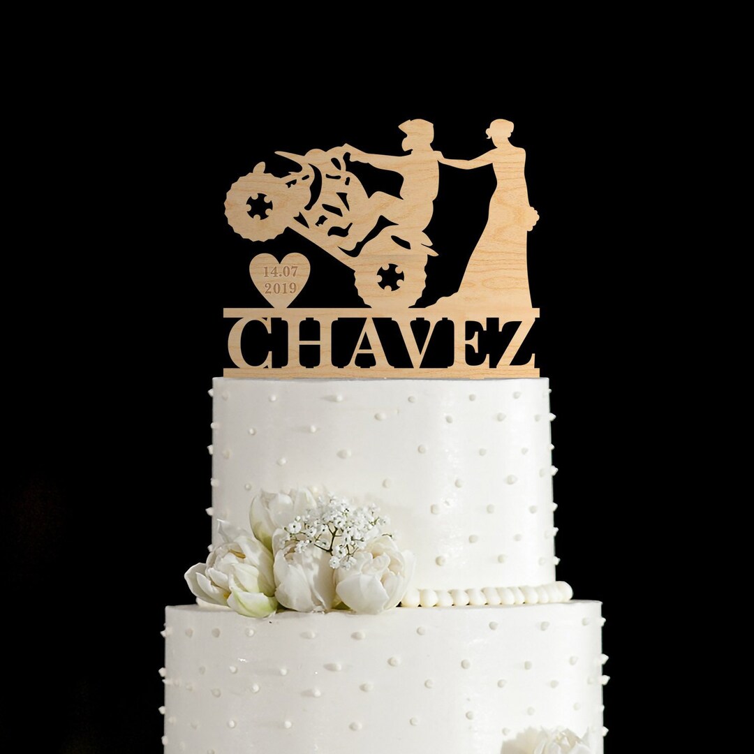 ATV Cake Topper,atv Wedding Cake Topper,4 Wheeler Cake Topper,4 Wheeler ...