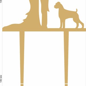 Boxer Dog,boxer Wedding Cake Topper,dog Cake Topper,boxer Dog Topper ...
