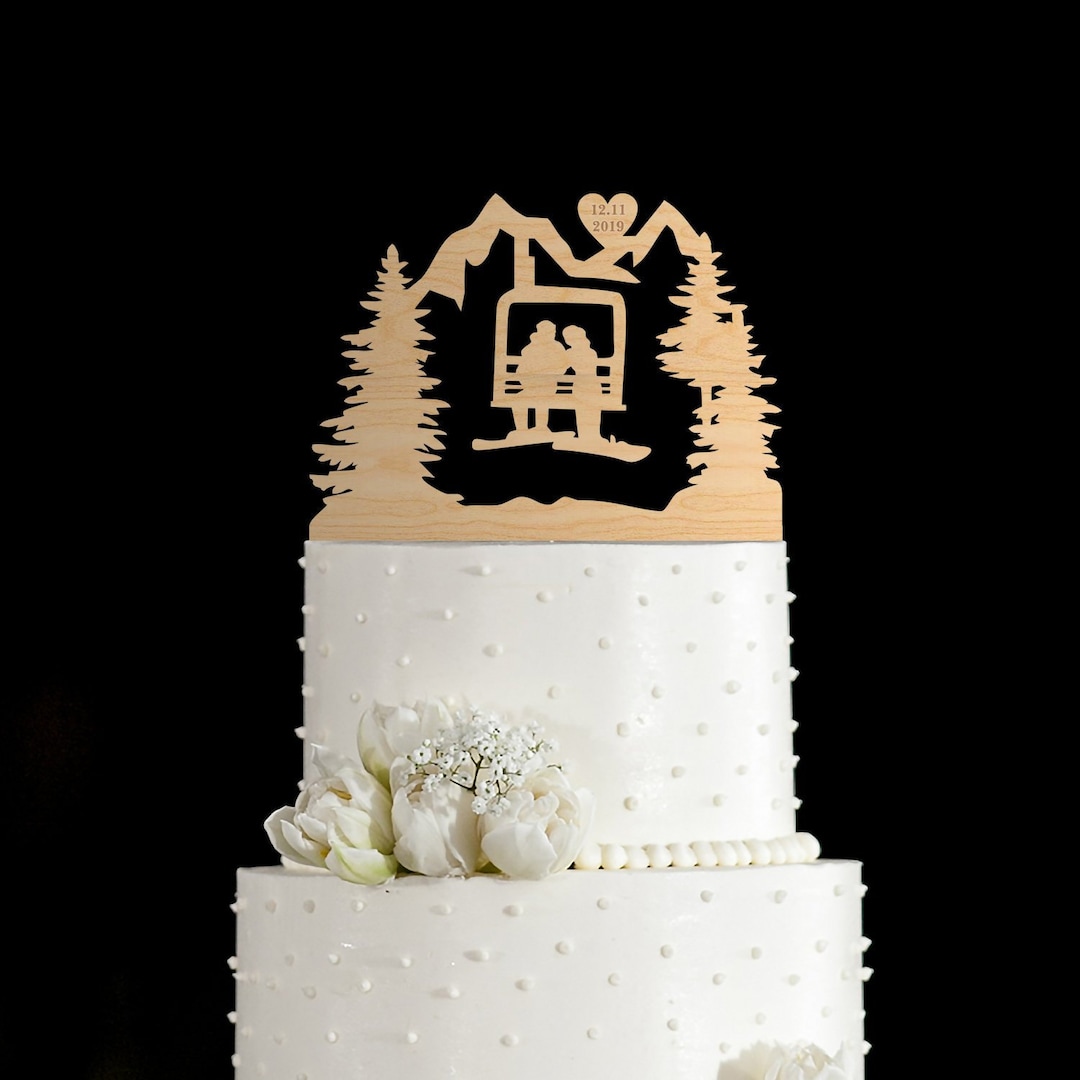 Snowboard Cake Topper,snowboarding Topper,unique Cake Topper,adventure ...