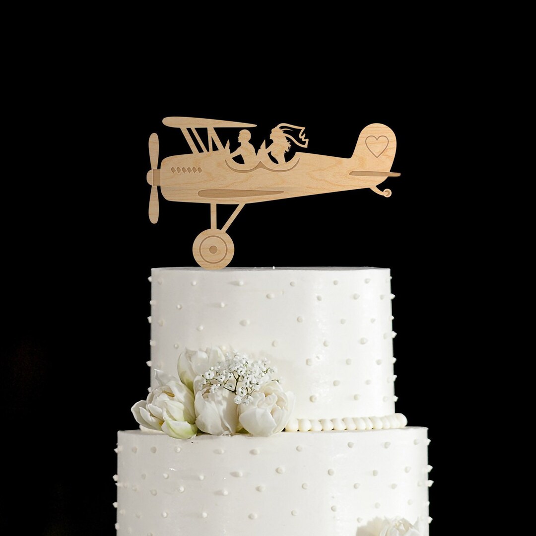 Airplane Cake Topper,plane Cake Topper,airplane Wedding,vintage ...