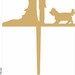 Yorkie Wedding Cake Topper, Dog Silhouette Cake Decor, 643 - Etsy