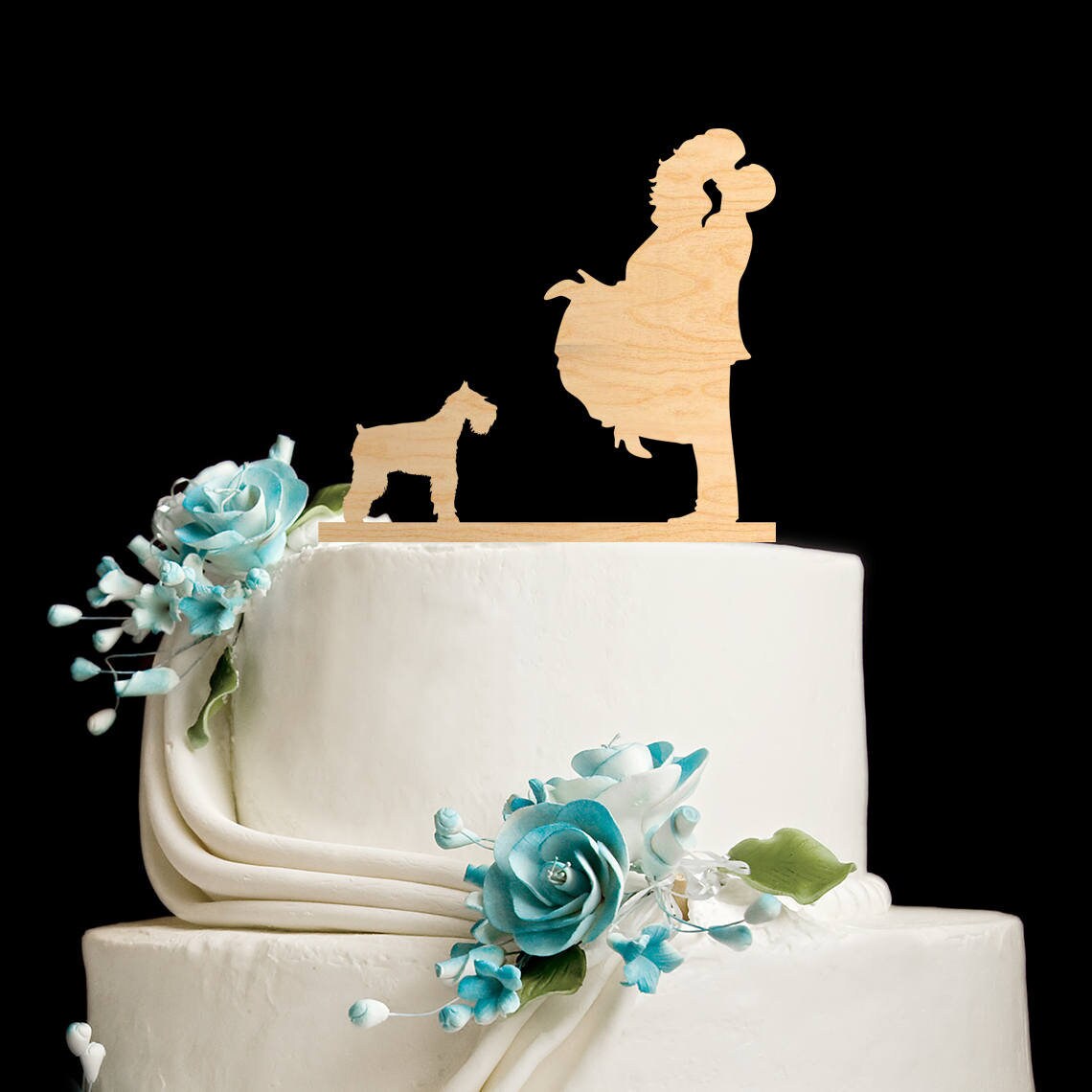 Miniature schnauzerMiniature schnauzer wedding cake | Etsy