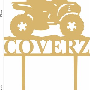 ATV Cake Topper,4 Wheeler Cake Topper,atv Couple Cake Topper,atv ...