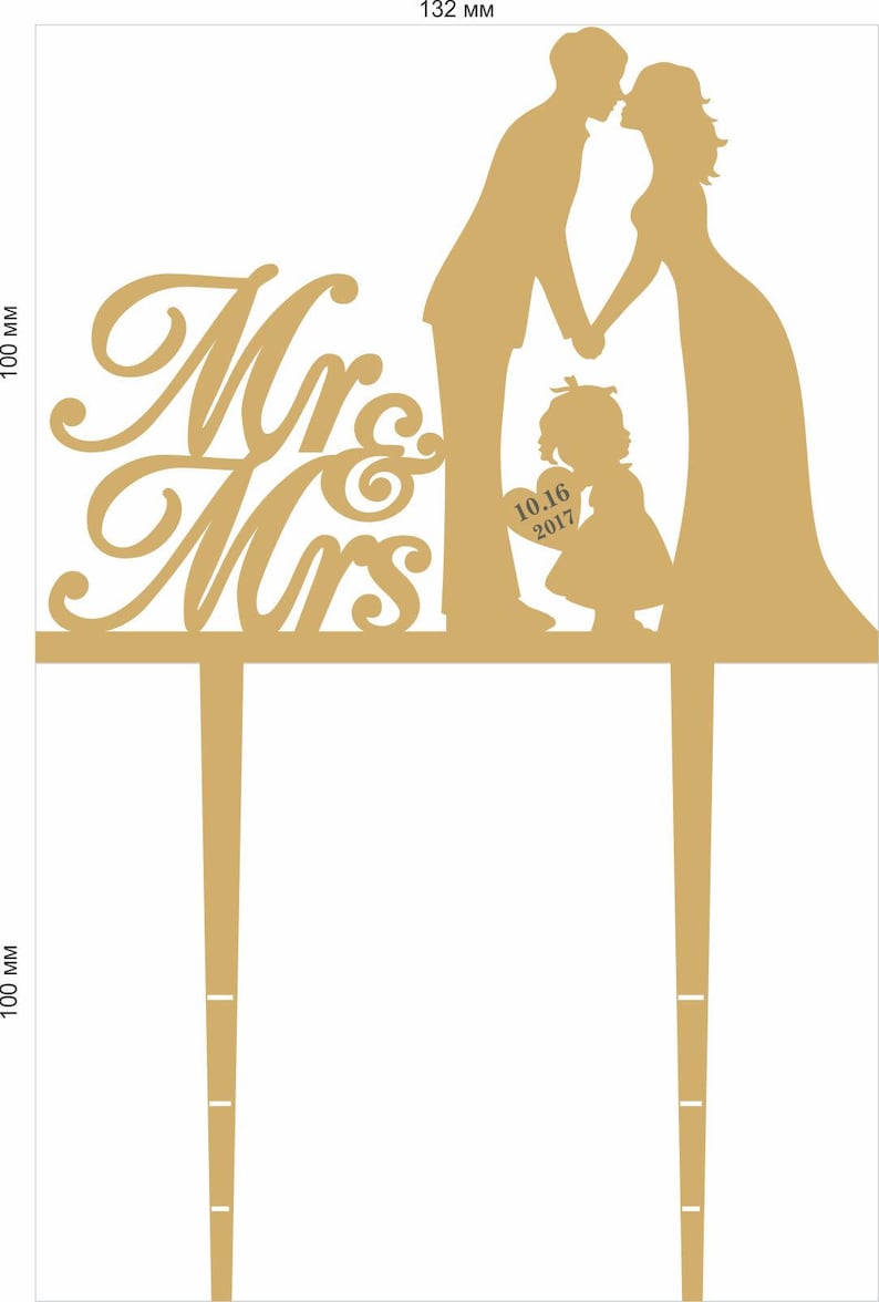 Family Wedding Cake Topperfamily Cake Topperfamily Wedding | Etsy