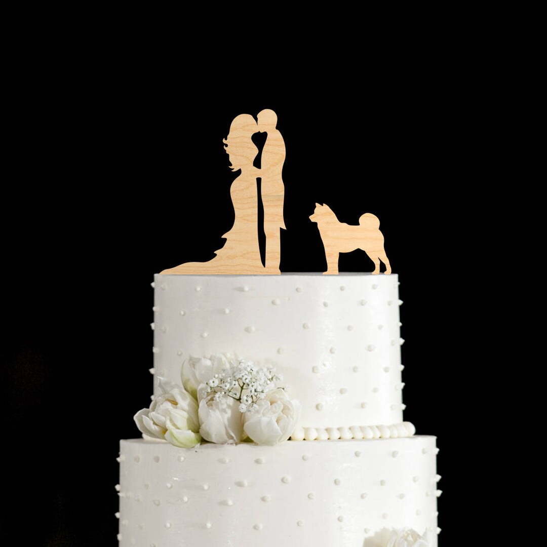 Husky,husky Cake Topper,siberian Husky, Husky Wedding Cake Topper,dog ...
