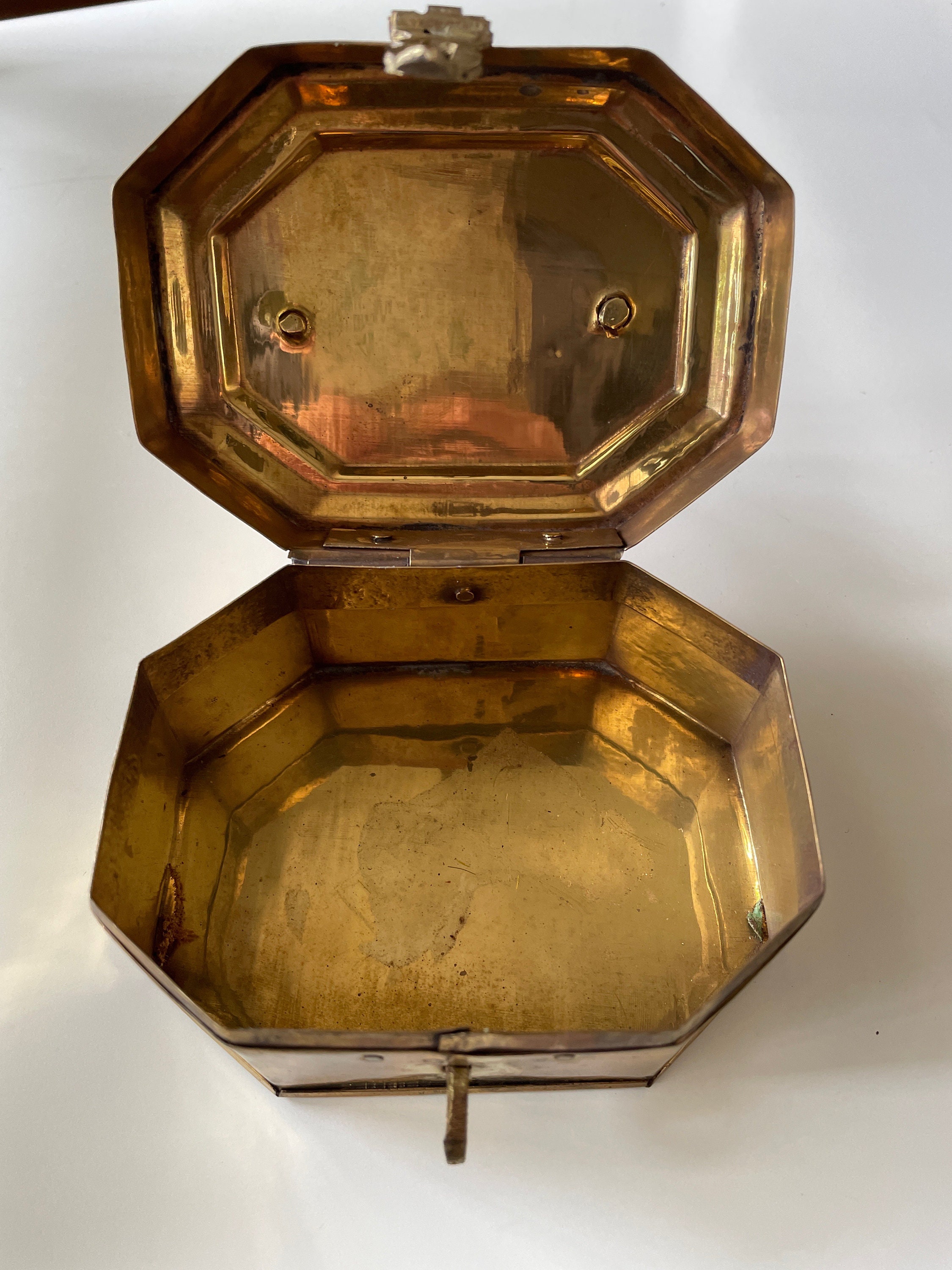 Vintage Brass Cricket Box - Etsy