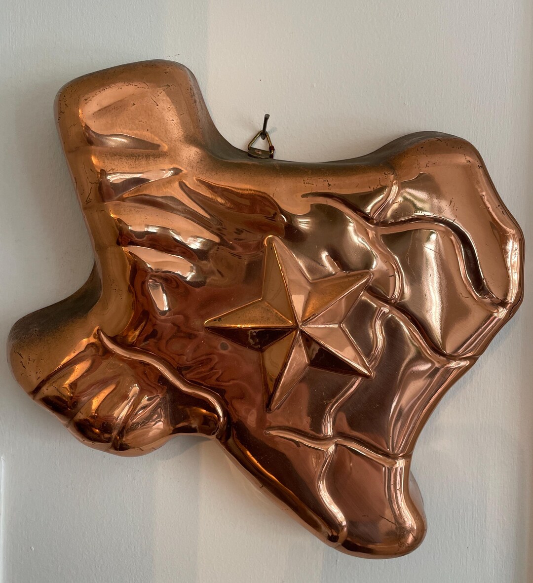 Vintage Benjamin and Medwin Texas Star Copper Mold - Etsy