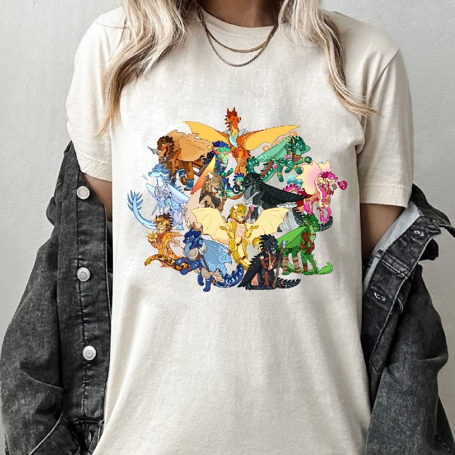 Wings of Fire Characters Youth and Adult T-shirt Sweatshirt - Etsy