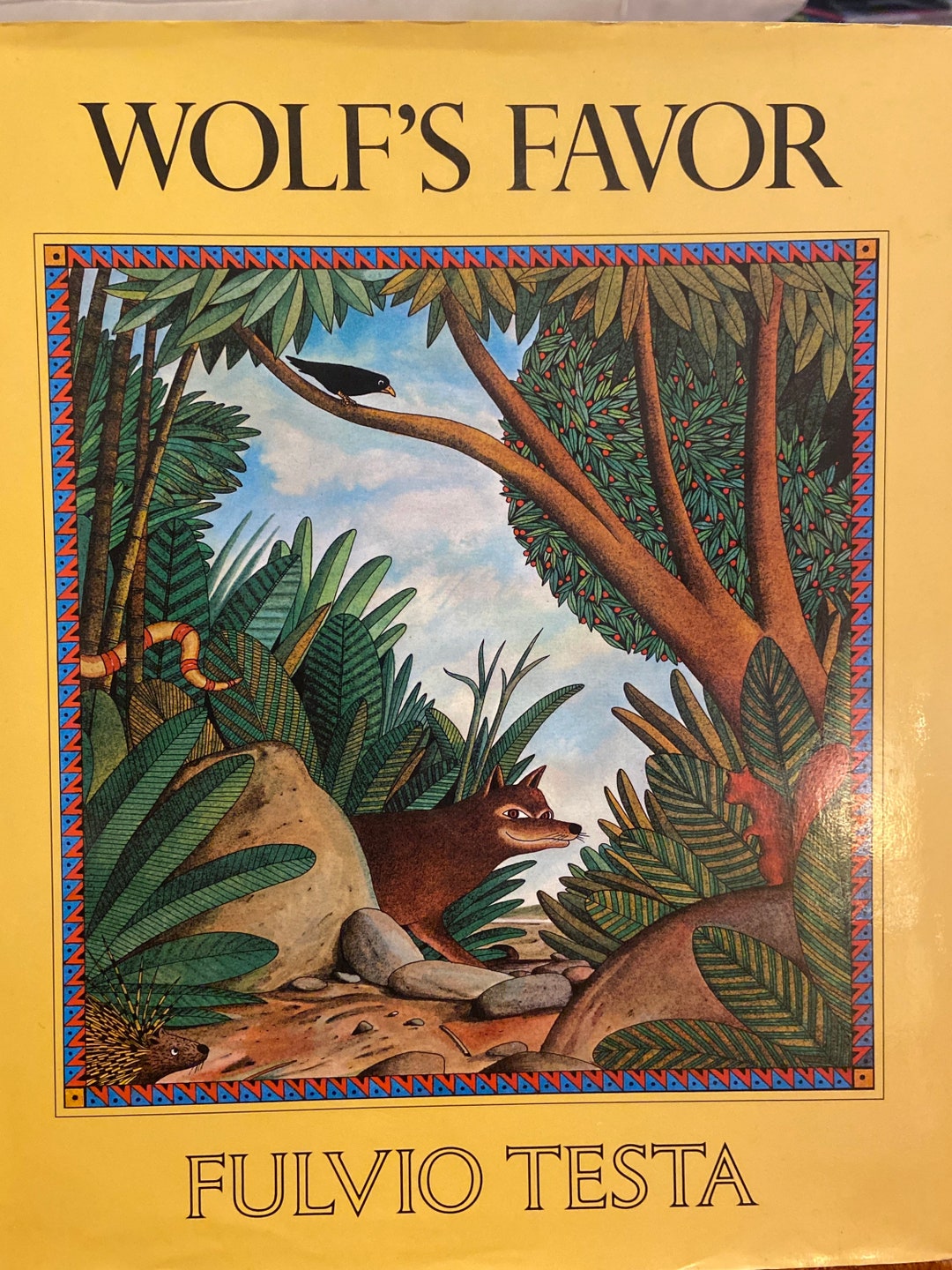 Wolf’s Favor Hardcover by Fulvio Testa 1986 1st Edition - Etsy