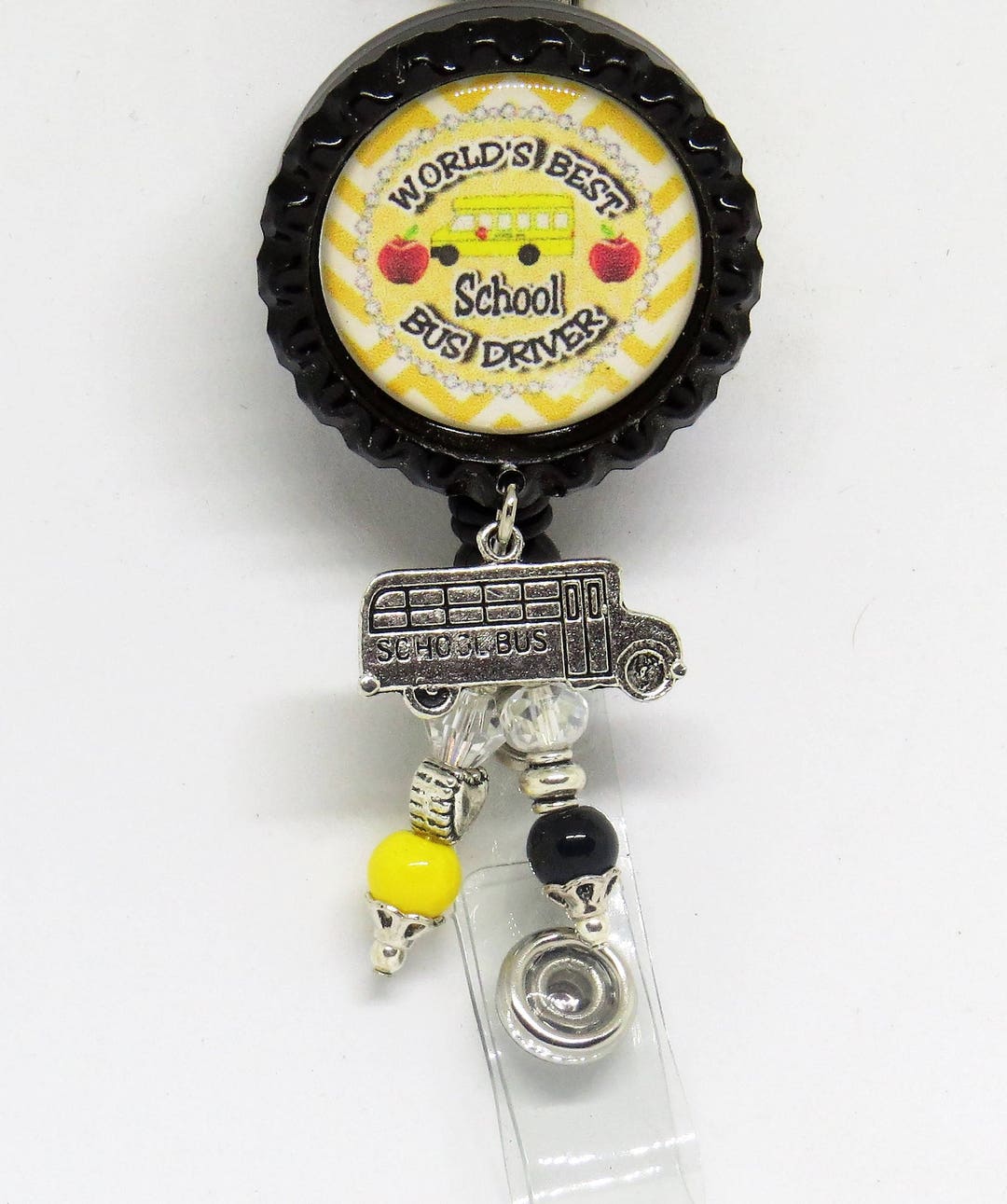 Bus Driver Retractable Badge Holders. Several to Choose From - Etsy