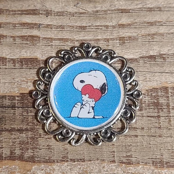 Snoopy Pin - Etsy