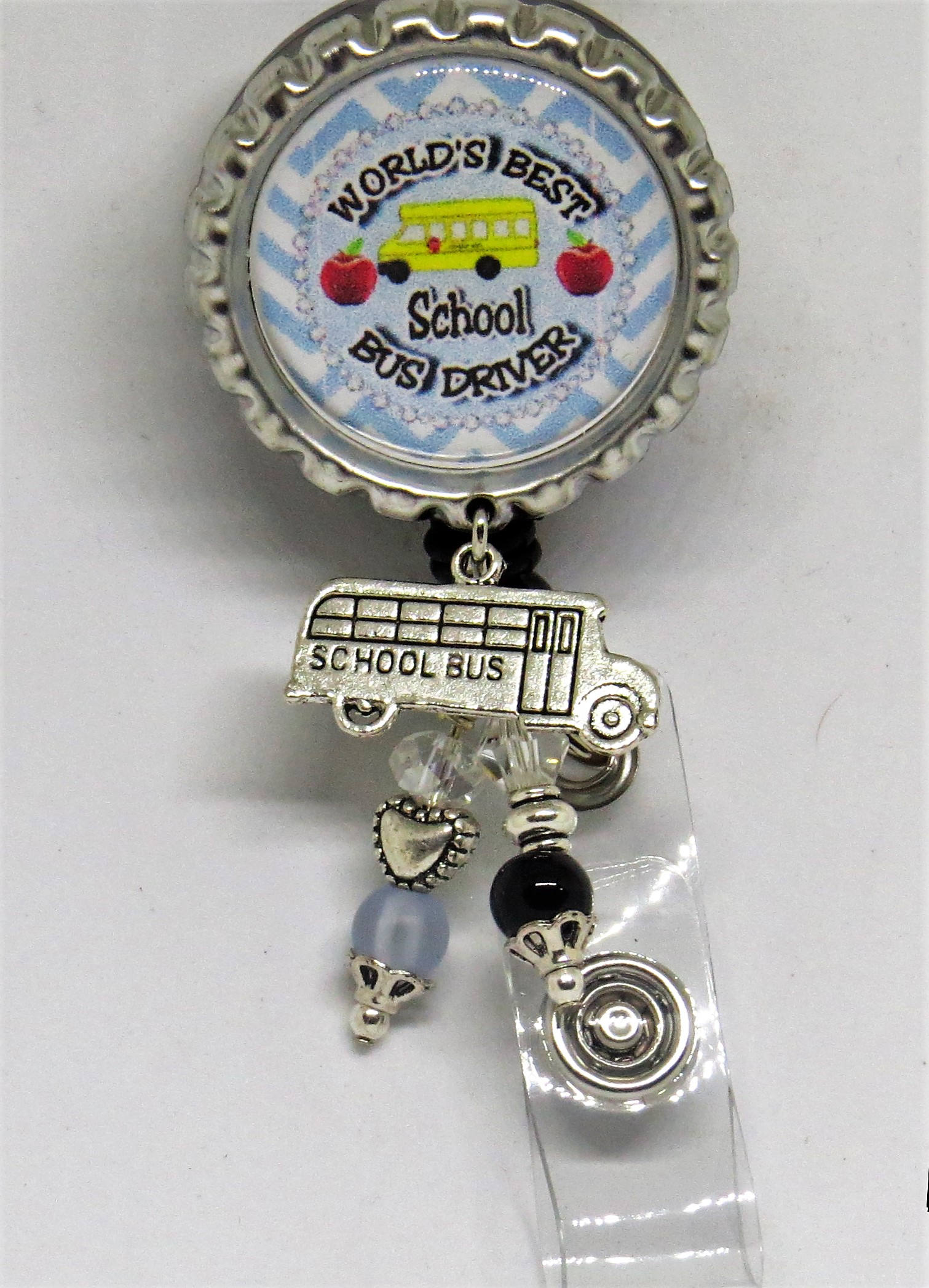 Bus Driver retractable badge holders. Several to choose from | Etsy
