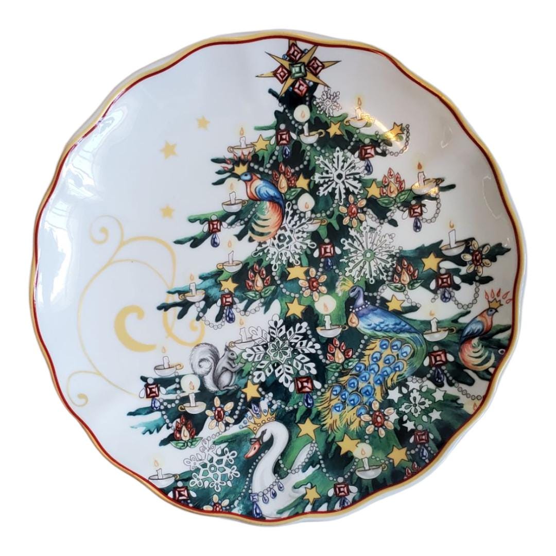 Williams Sonoma 12 Days Of Christmas Plates