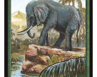 Elephant Token - Etsy