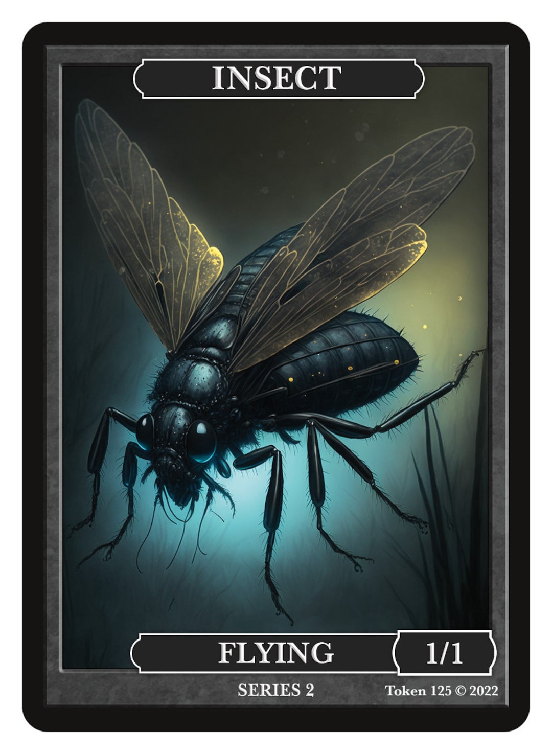 Insect Token Series 2 of Givememana's Tokens Magic the Gathering ...