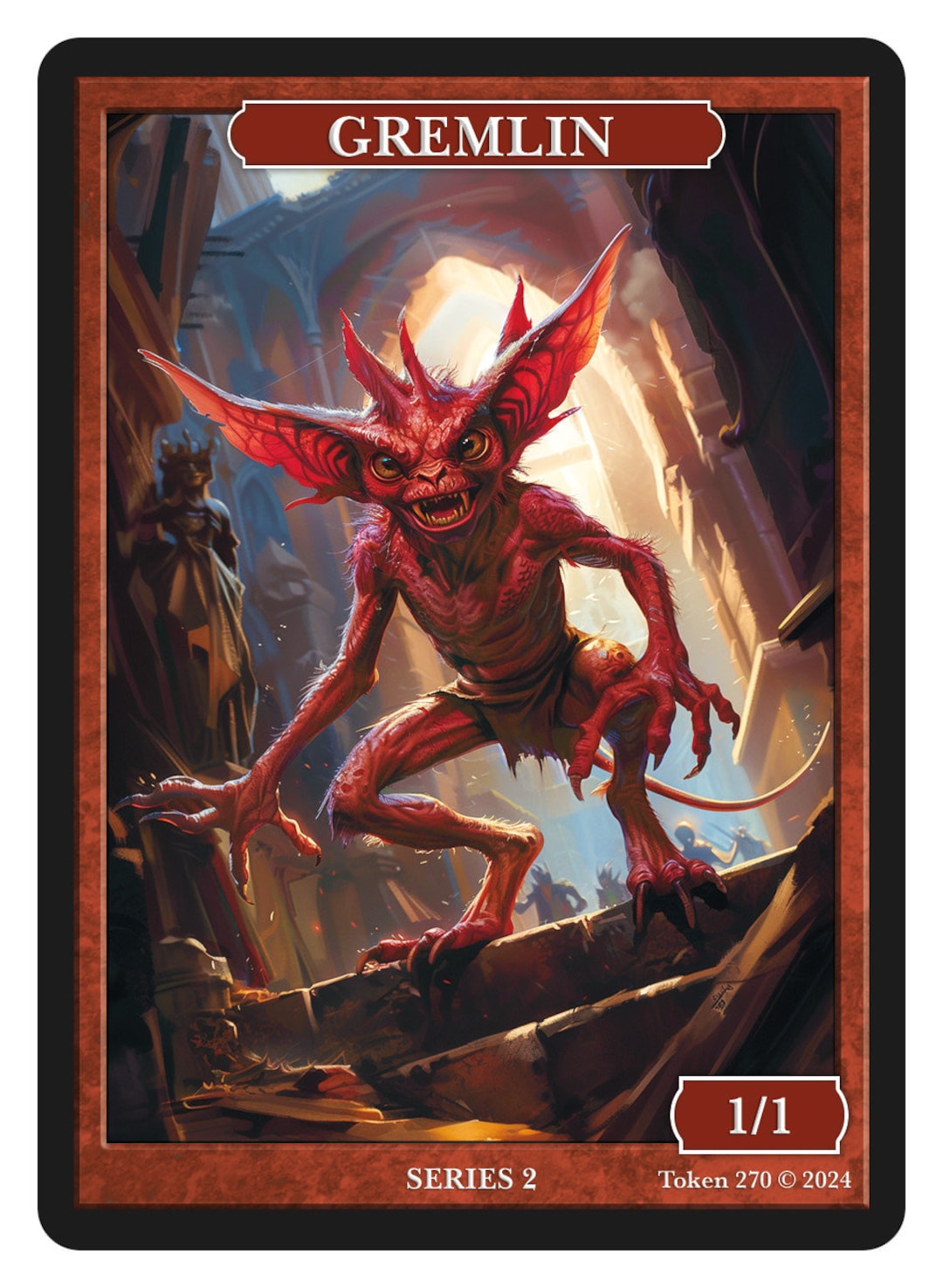 Gremlin Token Token Series 2 of Givememana's Tokens Magic the Gathering ...