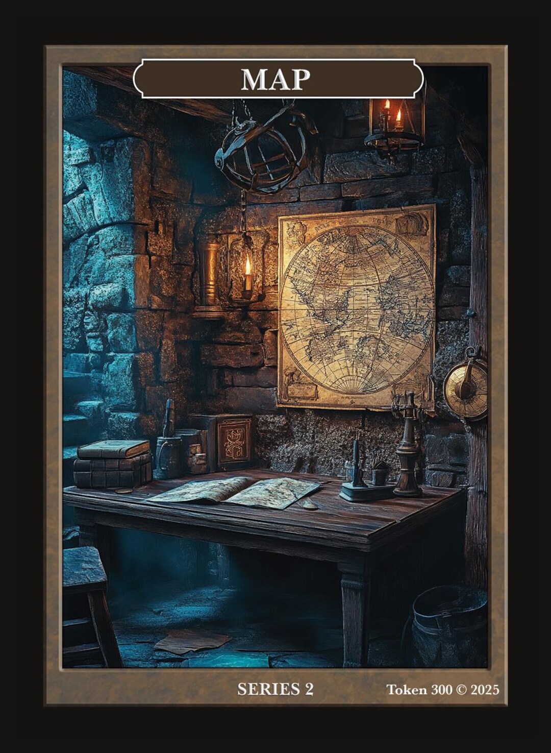 Map Token Series 2 of Givememana's Tokens Magic the Gathering Limited ...