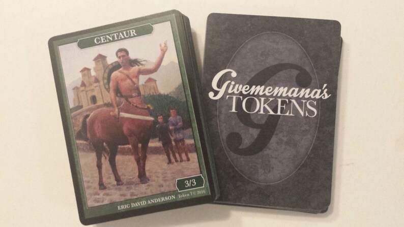 Centaur Token Art by Eric David Anderson Magic the Gathering - Etsy