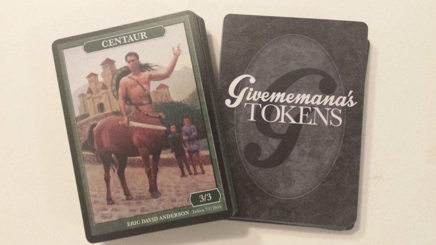 Centaur Token Art por Eric David Anderson Magic the Gathering - Etsy España