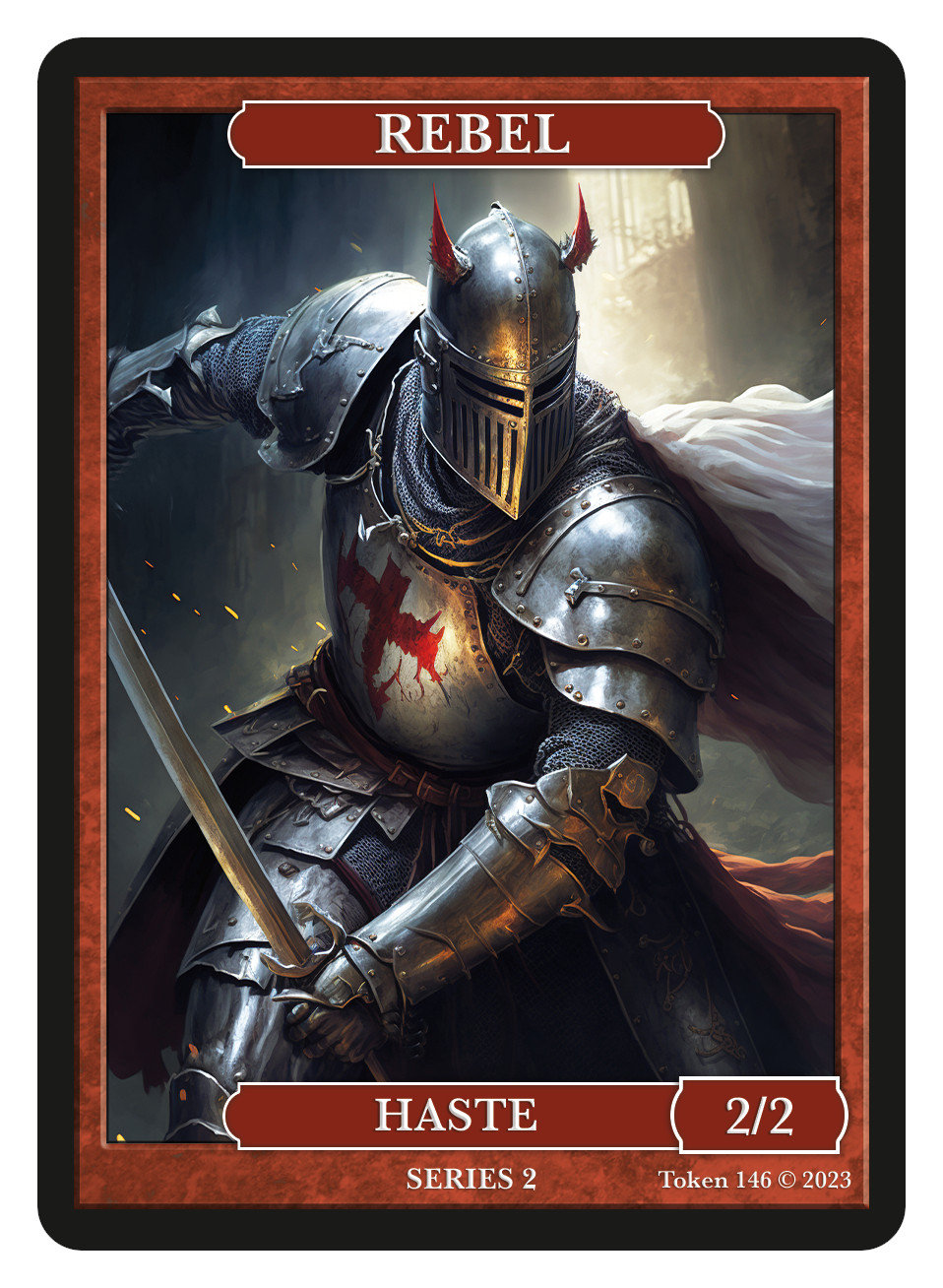 Rebel Token Token Series 2 of Givememana's Tokens Magic - Etsy