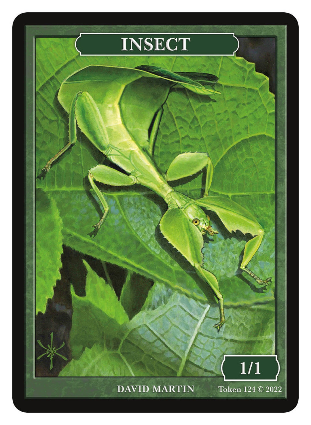 Insect Green 1/1 Art by David Martin Magic the Gathering Givememana's ...