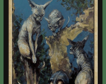 Magic Cat Token - Etsy