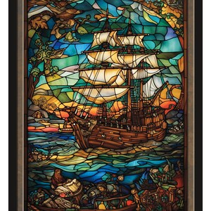 Treasure Token Stained Glass Series 3 Magic the Gathering Givememana's ...