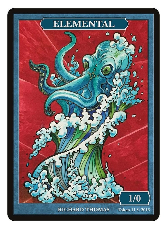 Red Elemental Token 11