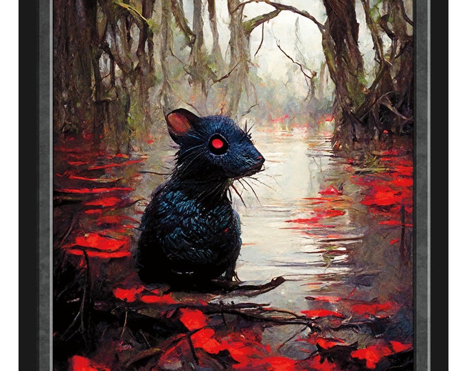 Rat Token 1/1 Deathtouch Series 2 of Givememana's Tokens Magic the ...