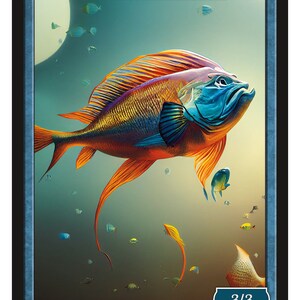 Reef Worm Tokens Fish, Whale, Kraken Token Series 2 of Givememana's ...